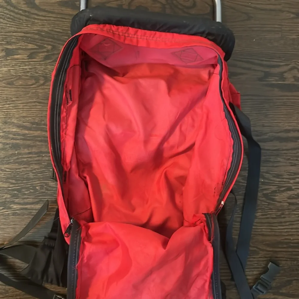 Jansport | Bags | Vintage Made In Usa Jansport Red External Frame ...